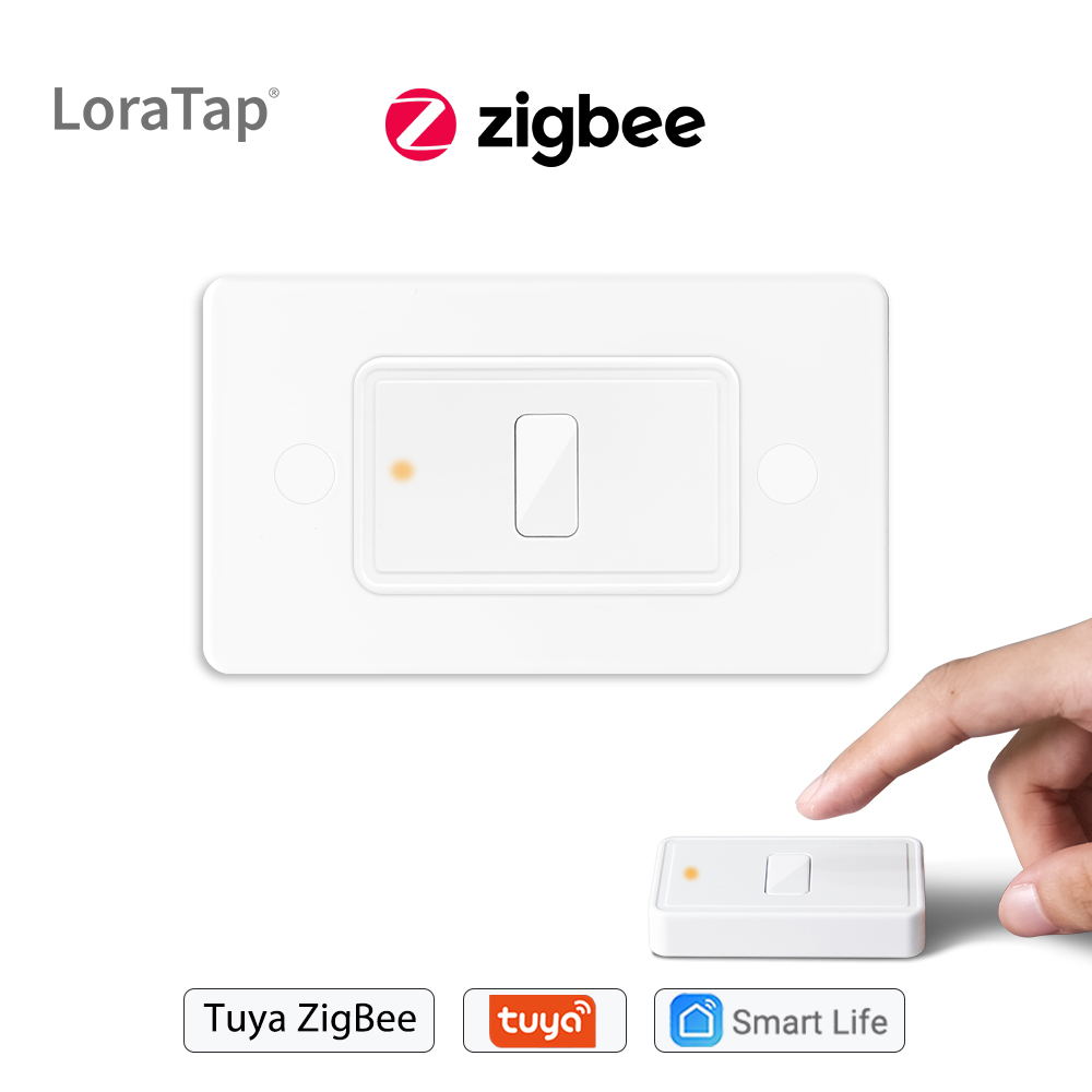 Tuya Smart Life ZigBee Smart Home Interruptor inalámbrico 3 bandas ...